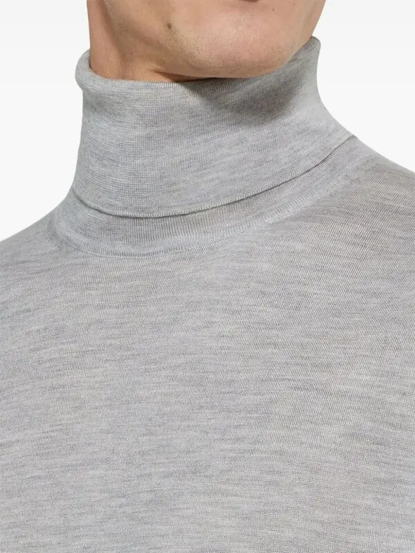 Zegna Cashseta Roll-neck Jumper