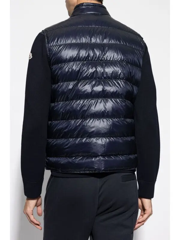 Moncler Quilted Waistcoat - Blue
