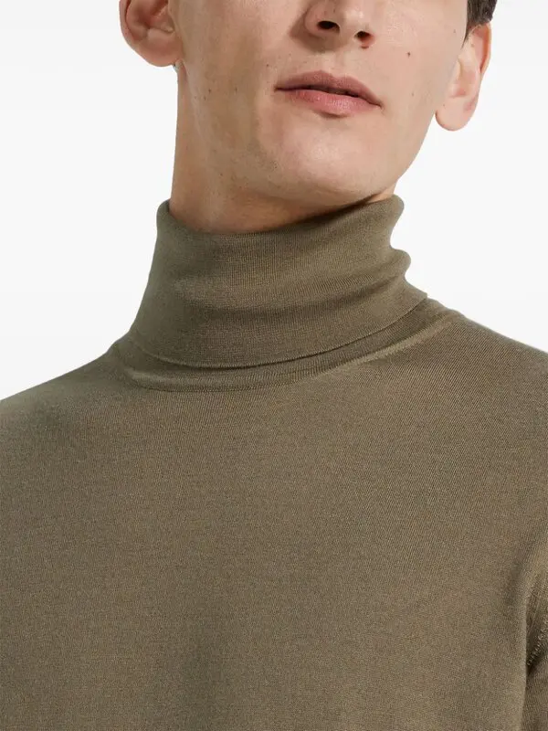 Zegna Cashseta Jumper - Green