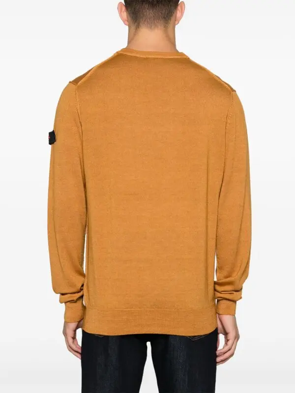 Peuterey Logo-patch Sweater - Brown