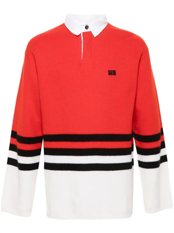 WALES BONNER Cypher Polo Sweater