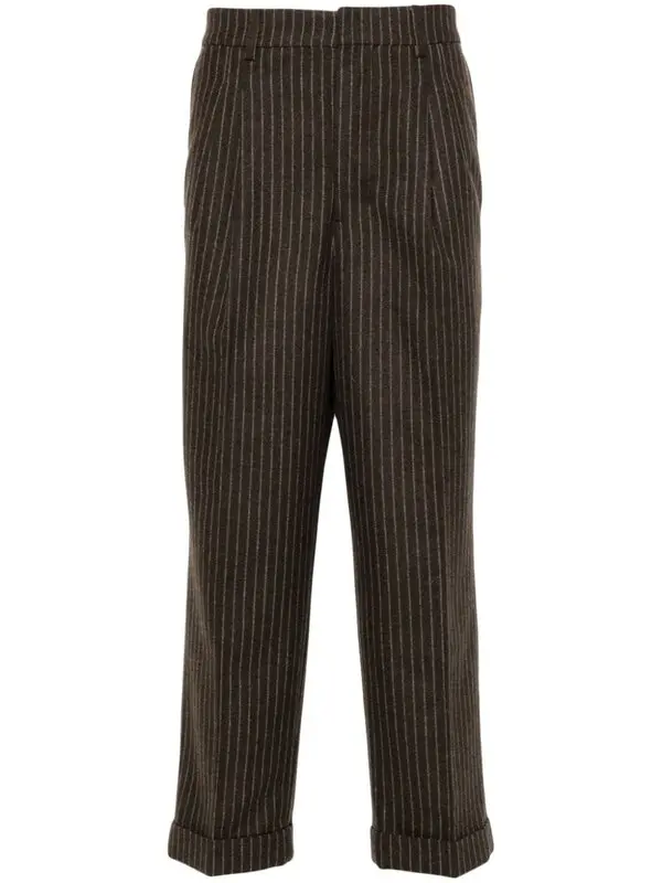 AMI Paris Pinstripe Trousers