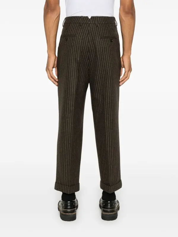 AMI Paris Pinstripe Trousers