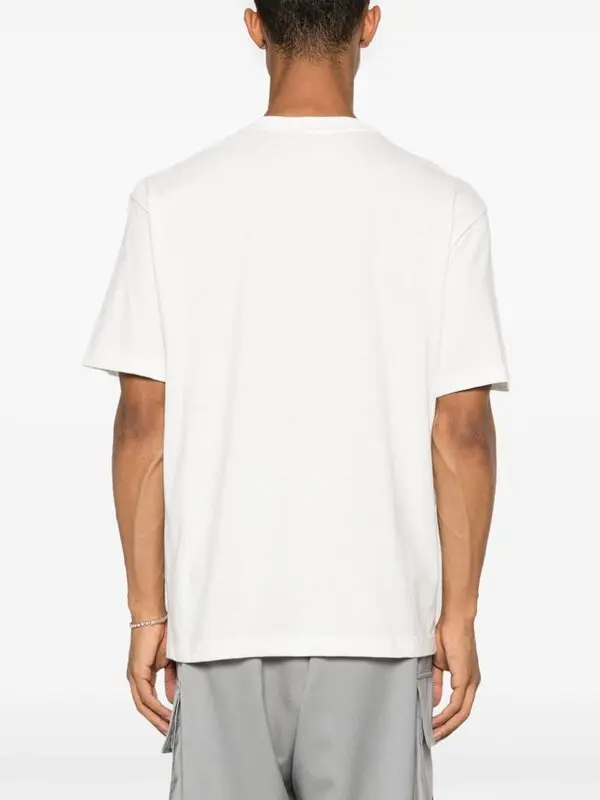 IH NOM UH NIT Mask-print T-shirt - White