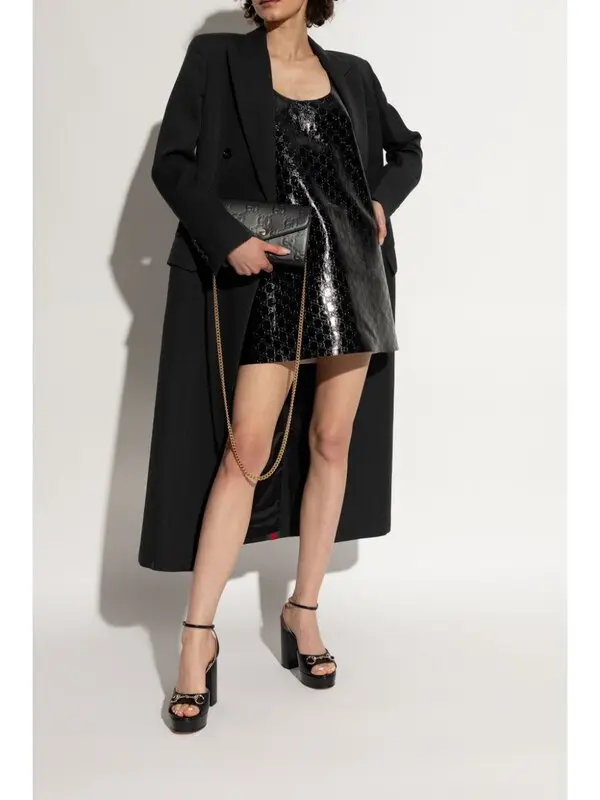 Gucci 115mm Horsebit Leather Platform Pumps