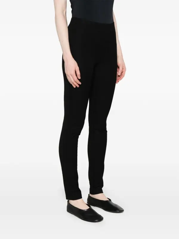 JOSEPH Gabardine Leggings - Black