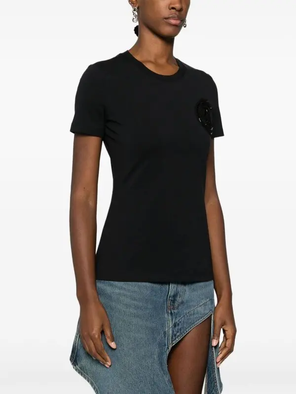 Just Cavalli Bead-logo T-shirt