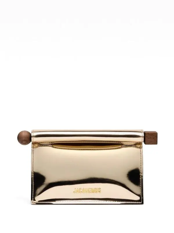 Jacquemus La Petite Pochette Rond Carré Clutch