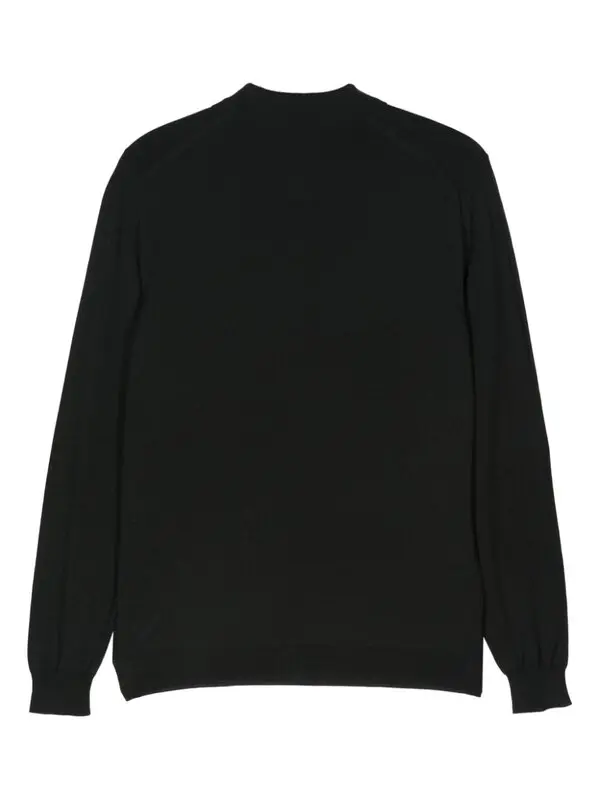 ZANONE Fine-knit Polo Shirt - Green