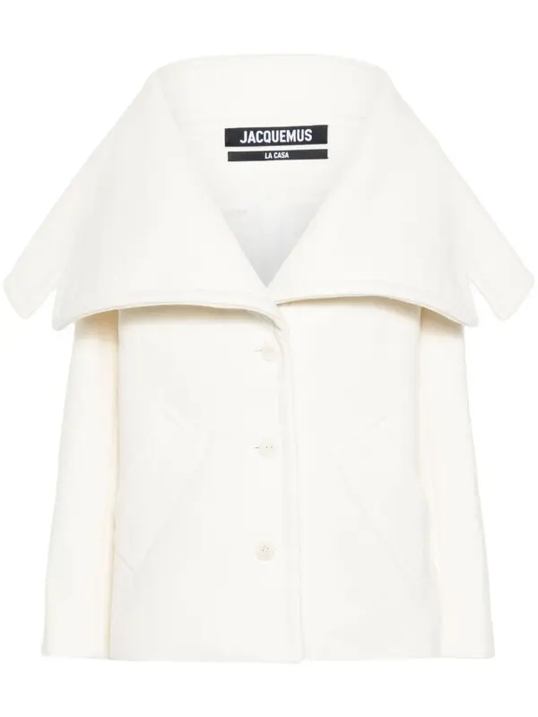 Jacquemus Le Caban Caruso Jacket - White