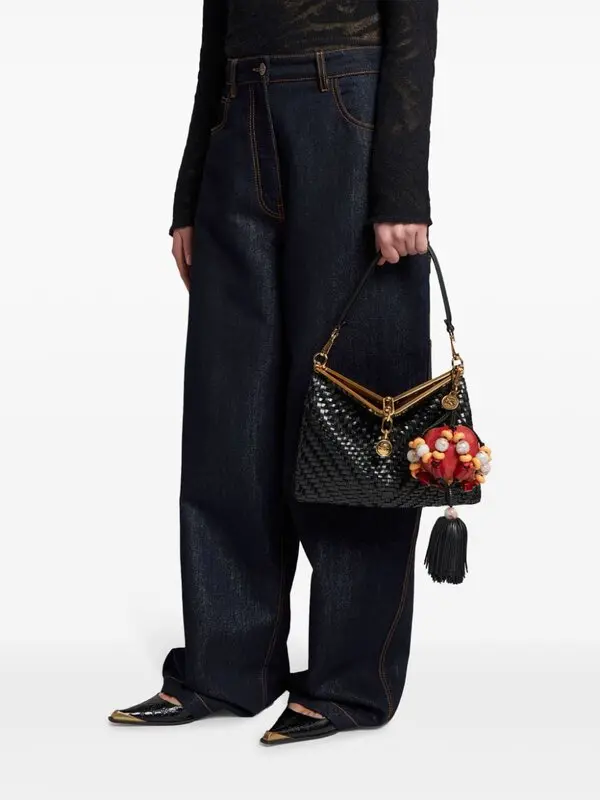 Etro Apple-tassel Leather Charm
