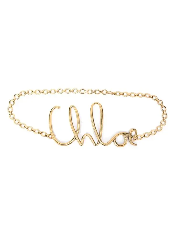 Chloé The Iconic Belt - Gold