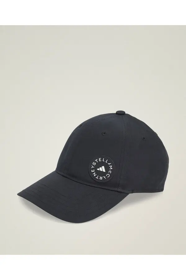 Adidas By Stella McCartney Logo Baseball Cap - Black