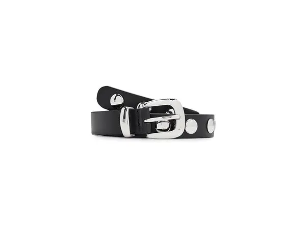 Madewell Clean Western Belt With Studs - Black