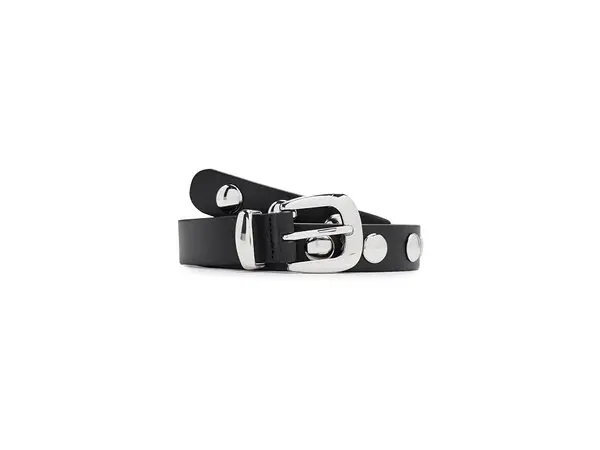 Madewell Studded Leather Belt - Black