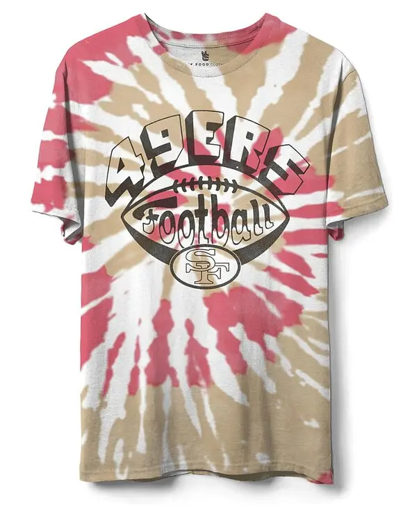 Junk Food Clothing Nfl San Francisco 49ers Football Tee - Tie Dye