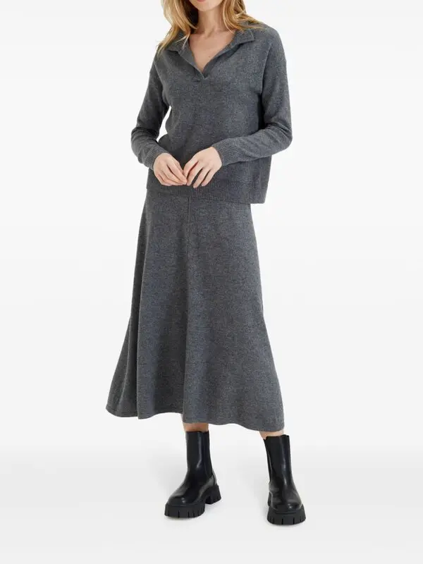 Chinti & Parker Knitted Jumper - Grey