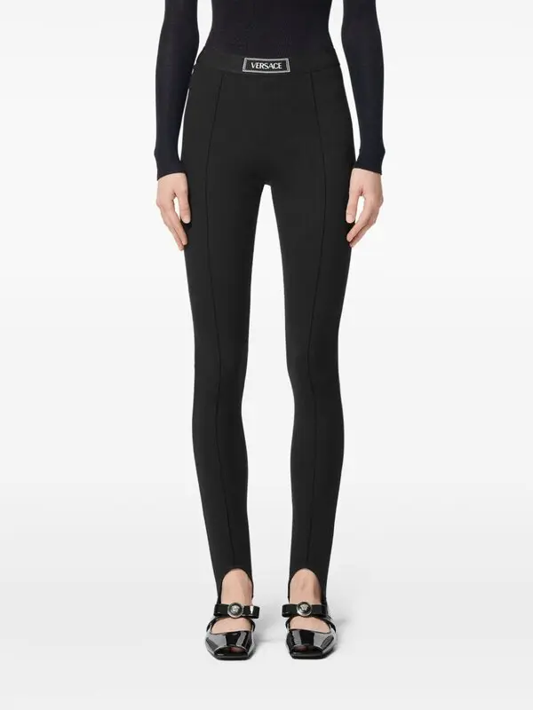 Versace 90s Vintage Logo Leggings