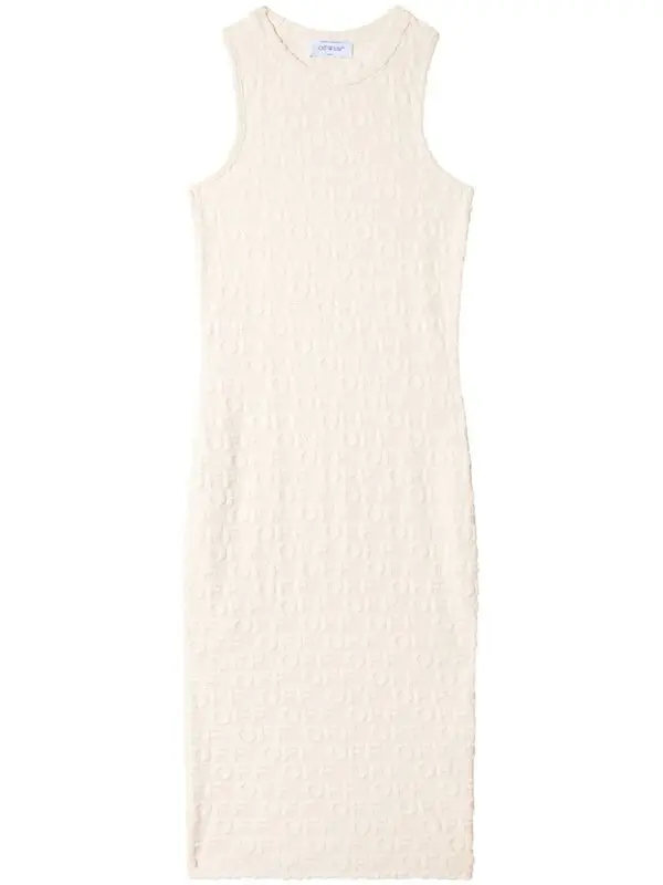 Off-White Off Terry Rowing Dress