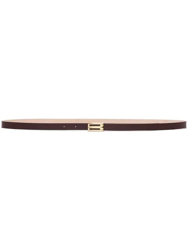 Victoria Beckham Micro Frame Belt - Red