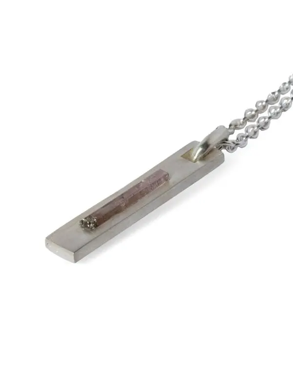 PARTS OF FOUR Plate Pendant Necklace
