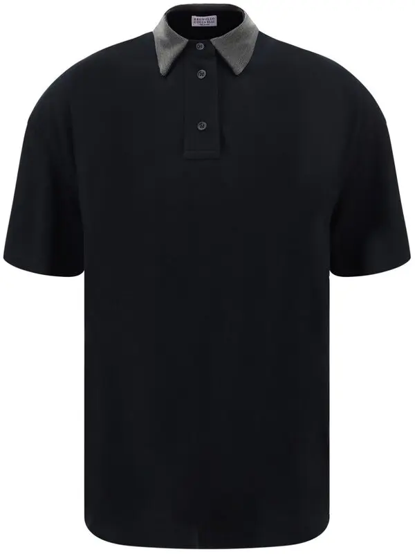 Brunello Cucinelli Monili-detail Polo Shirt