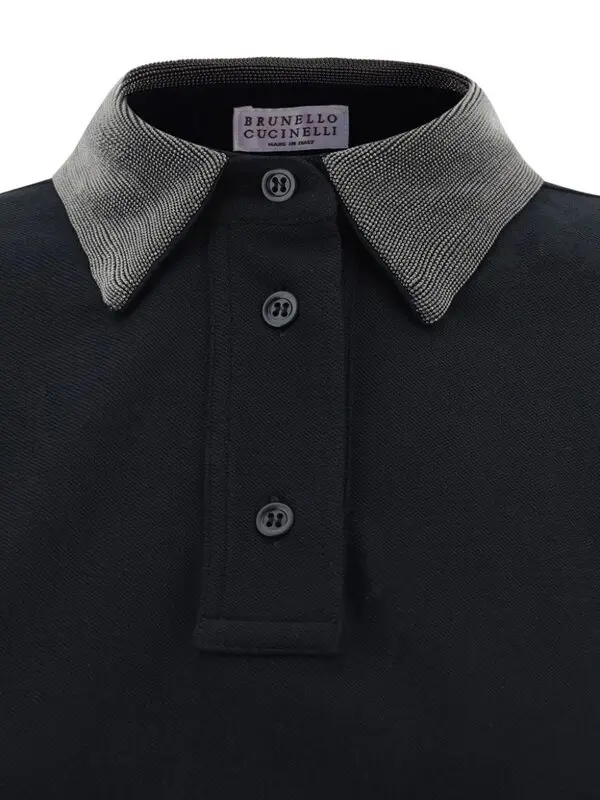 Brunello Cucinelli Monili-detail Polo Shirt