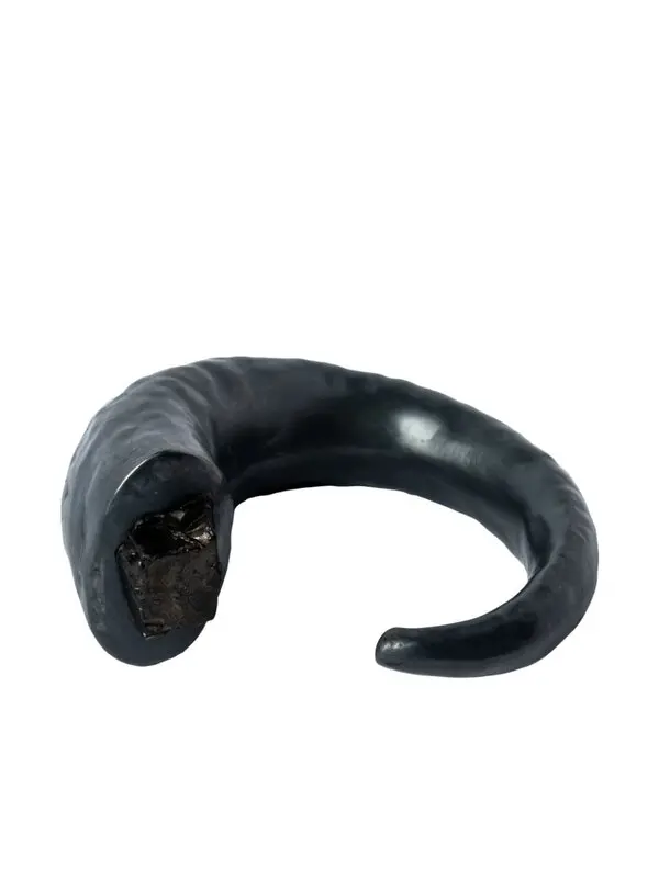 PARTS OF FOUR Giant Horn Bracelet - Black