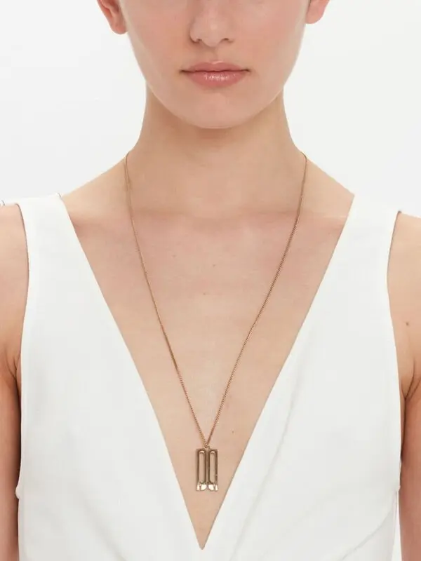 Victoria Beckham Frame Necklace