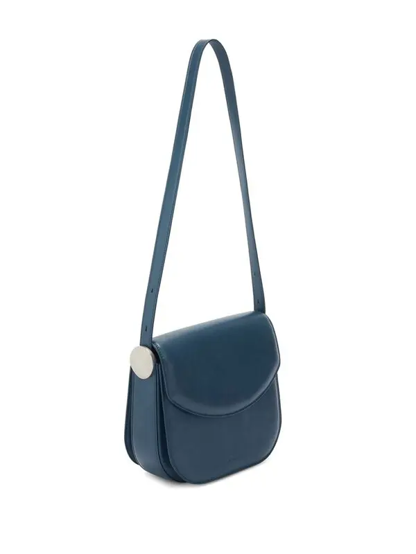 JIL SANDER Coin Leather Crossbody Bag