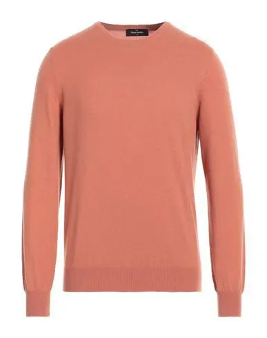 GRAN SASSO Crewneck Cashmere Sweater - Mandarin