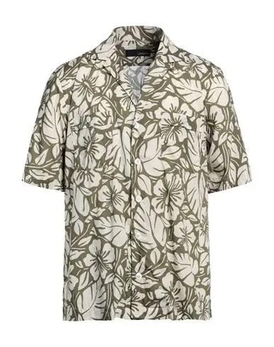 LARDINI Shirt Size Cotton - Green