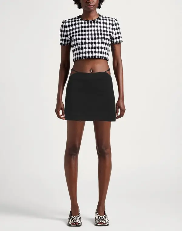 GANNI Mini Flared Skirt