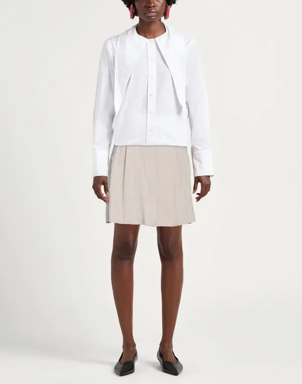 Emporio Armani Flared Mini Skirt - Grey