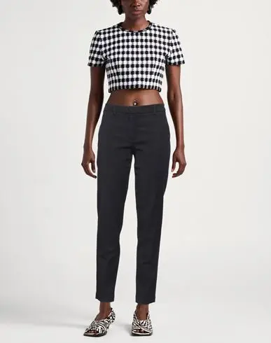 Emporio Armani Tapered Gabardine Pants - Blue
