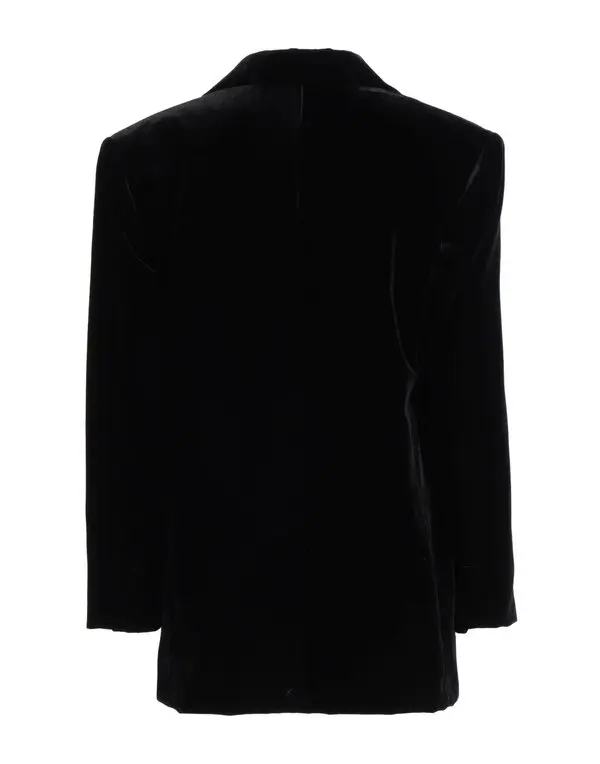 Sandro Single-breasted Velvet Blazer