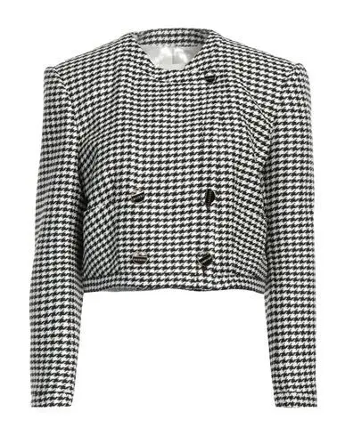 Sandro Houndstooth Jacket - Black
