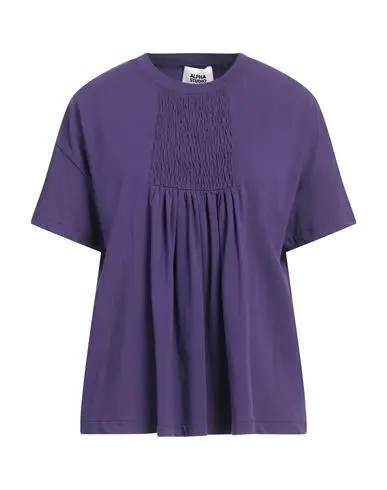 Alpha Studio Shirred Jersey T-shirt