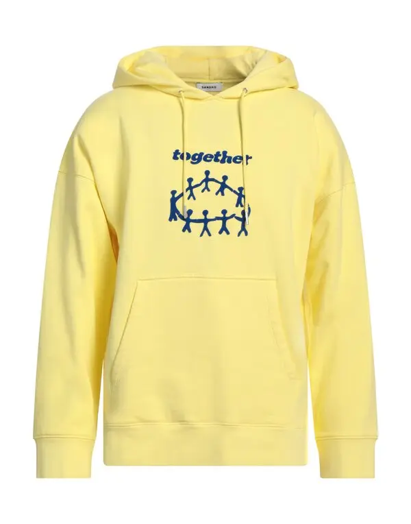 Sandro Fleece Sweatshirt - Yellow
