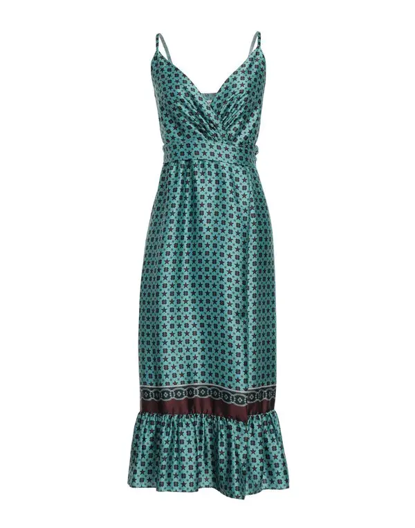Sandro Wrap Midi Dress