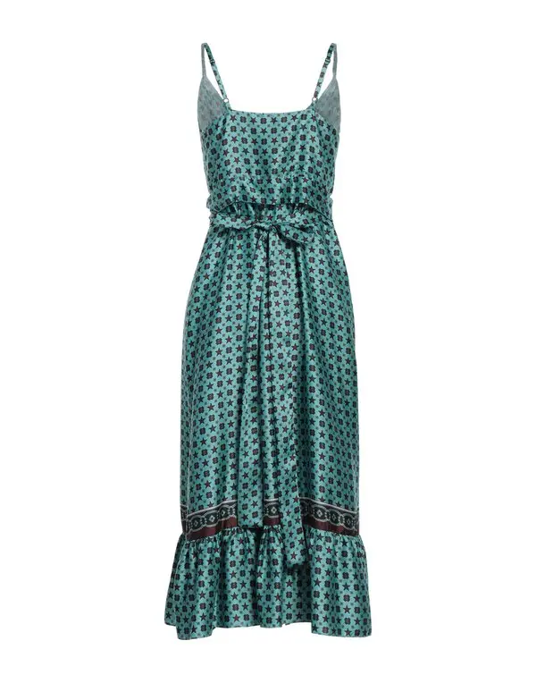 Sandro Wrap Midi Dress