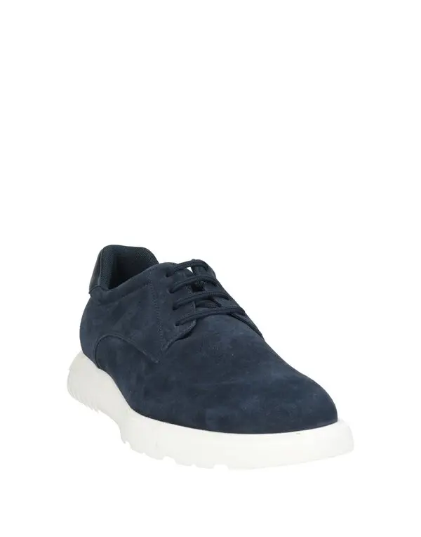 Hogan Leather Sneakers - Blue