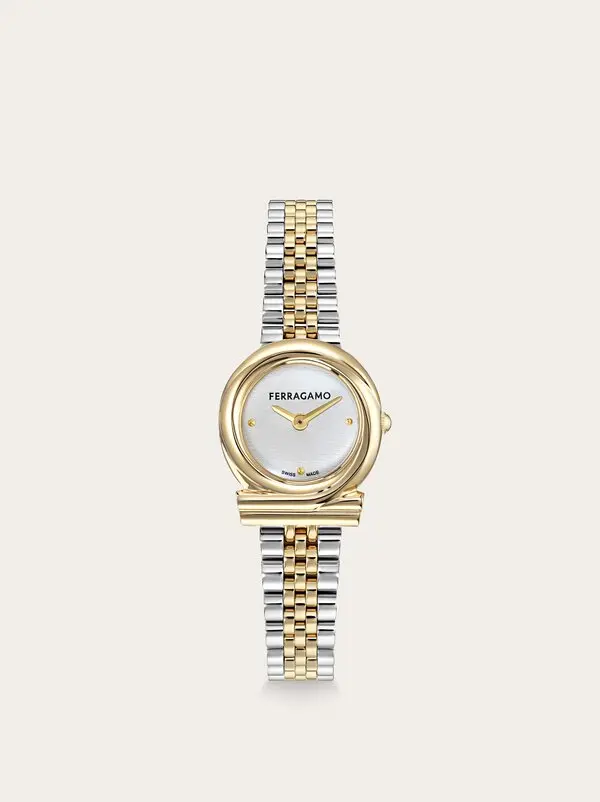 FERRAGAMO Gancini Twisted Watch - Gold