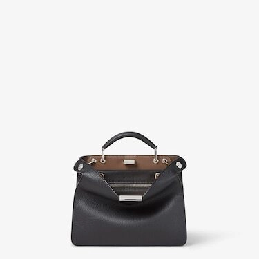 Fendi Peekaboo Iseeu Small Bag - Black
