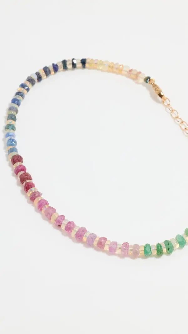 Jia Jia 14k Gold Sapphire And Opal Bracelet