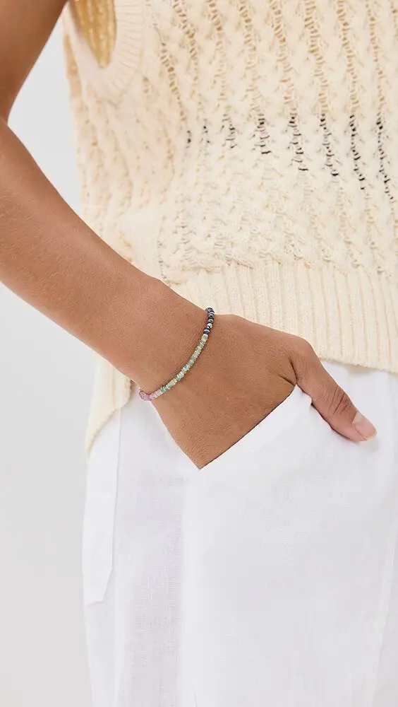 Jia Jia 14k Gold Sapphire And Opal Bracelet