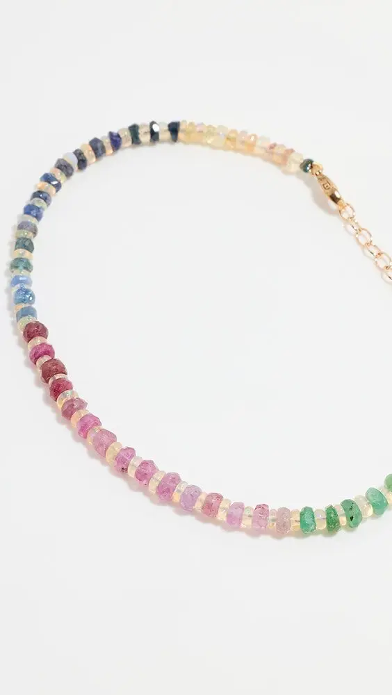 Jia Jia 14k Gold Sapphire And Opal Bracelet