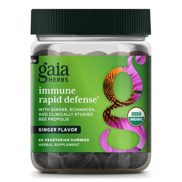 GAIA HERBS PRO Immune Rapid Defense Gummies 60 Gummies - One-color