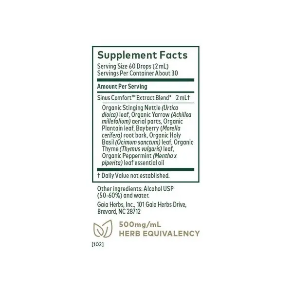 GAIA HERBS PRO Sinus Comfort 2 Ounces