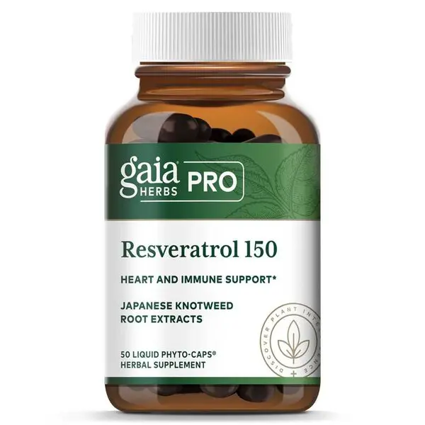 GAIA HERBS PRO Resveratrol 150 50 Capsules - One-color